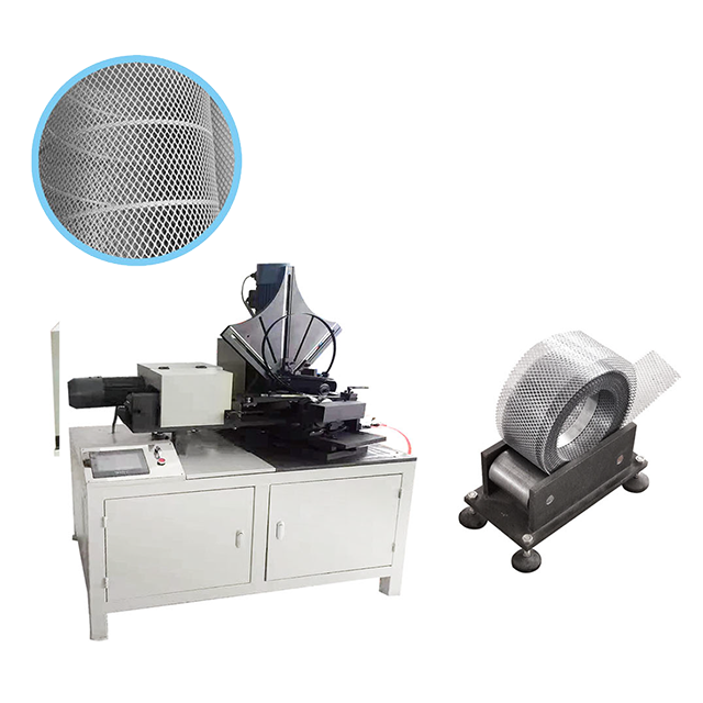 Expanded Metal Mesh Spiral Tubing Machine - Buy Expanded Metal Mesh ...